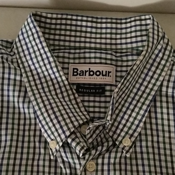 Barbour | Shirts | Barbour Button Down Shirt Size Xl 0 Cotton | Poshmark